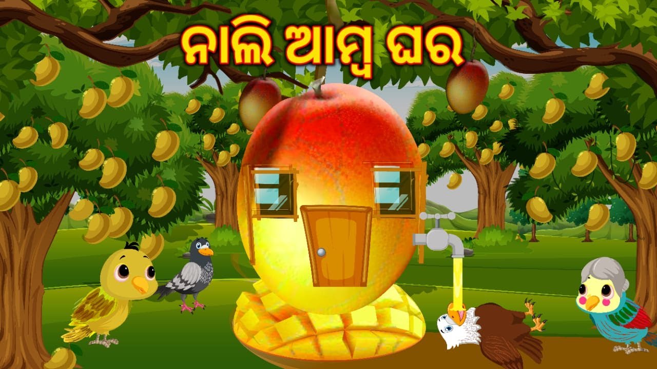 ନାଲି ଆମ୍ବ ଘର|holi chadhei gapa|chadhei video |moral story odia |chadhei ...