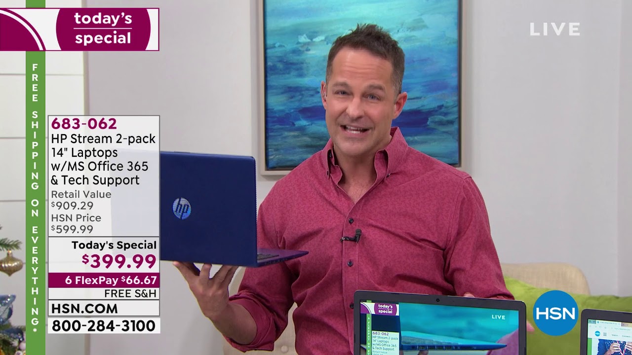 HP Stream 2Pack 14" Laptops with Microsoft Office 365 ... - YouTube