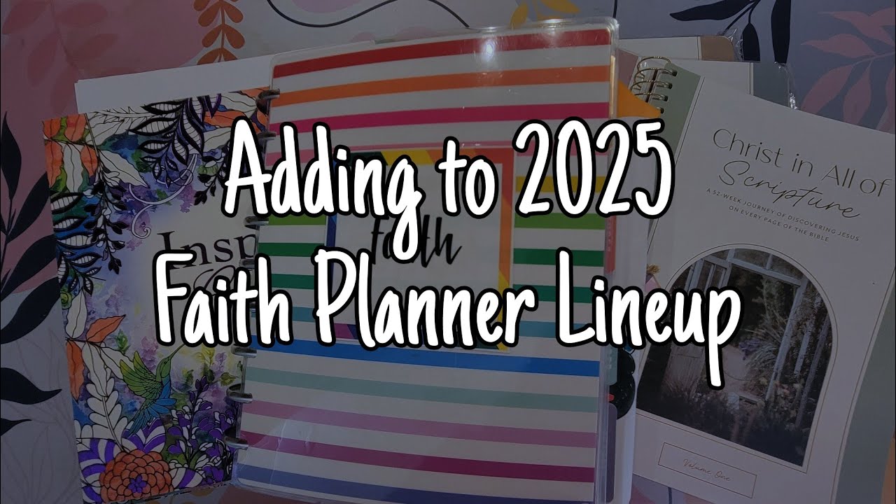 Adding Bible Study Plans and Coloring Books to My Faith Planner Lineup ...