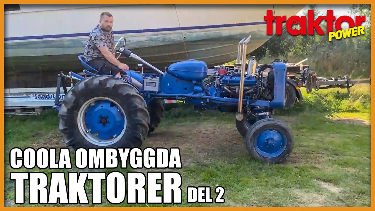 Fler ombyggda traktorer - YouTube
