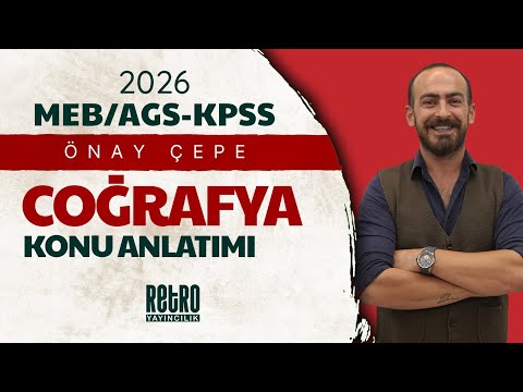 22) Türkiye'de Yeryüzü Şekilleri | Buzul Etkisi | Coğrafya | Önay ÇEPE - 2026