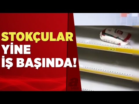 Stokçular yine iş başında! Raflarda etiket var ürün yok | A Haber