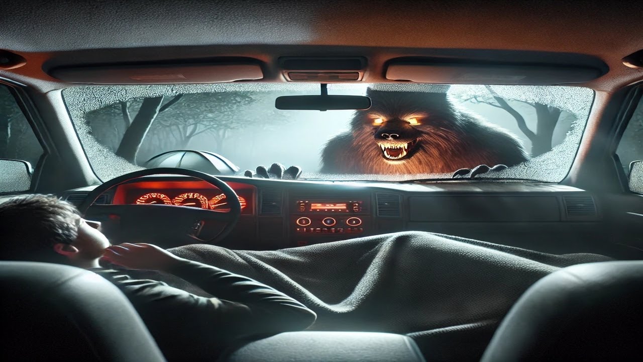 I WOKE UP IN THE CAR WITH THE WEREWOLF ON THE RIVERBANK - YouTube