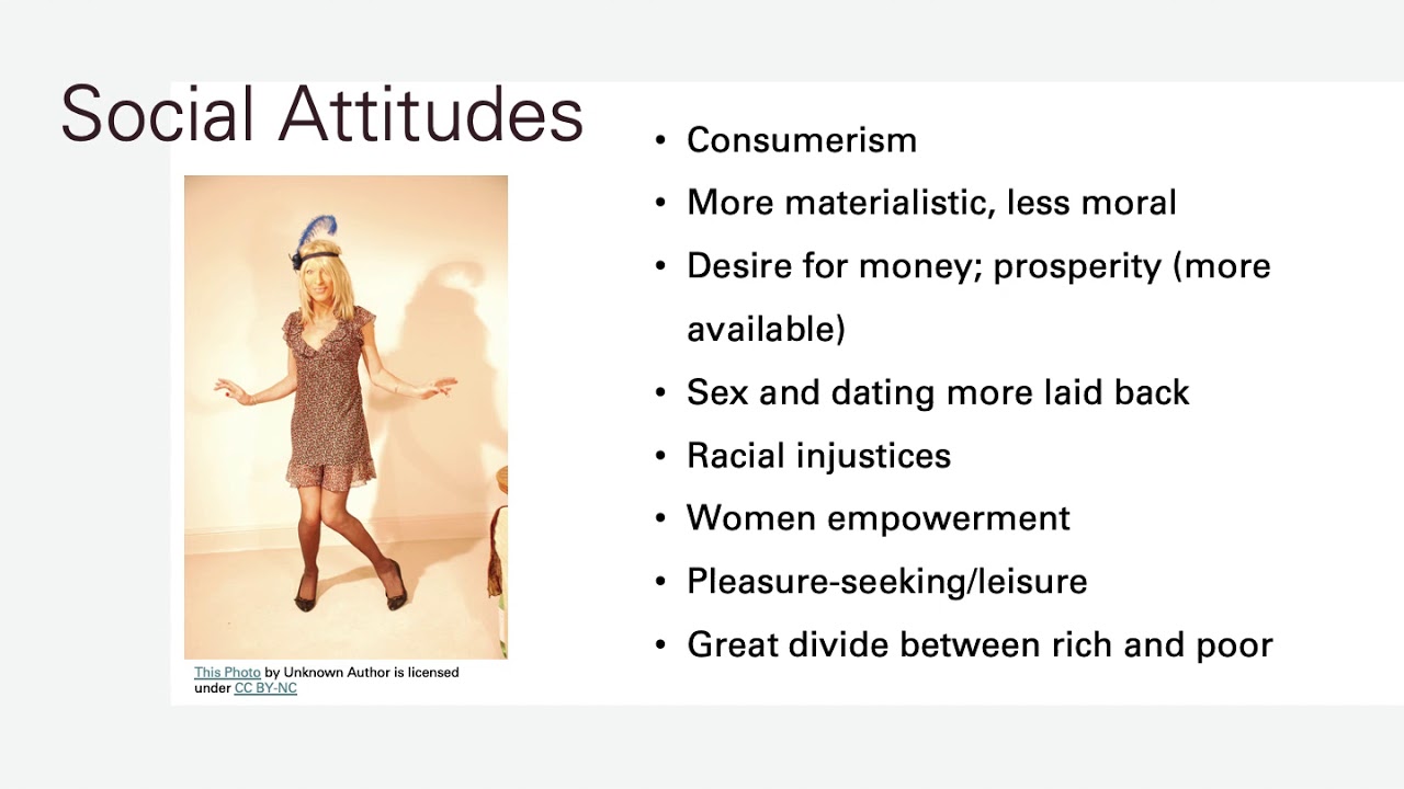 social class in the 1920s - YouTube