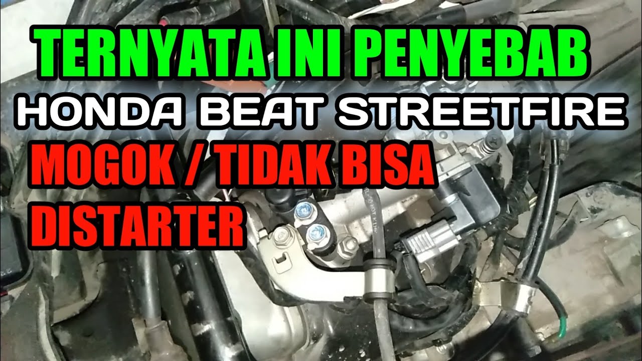 Penyebab Honda Beat Street mogok/mati total - YouTube