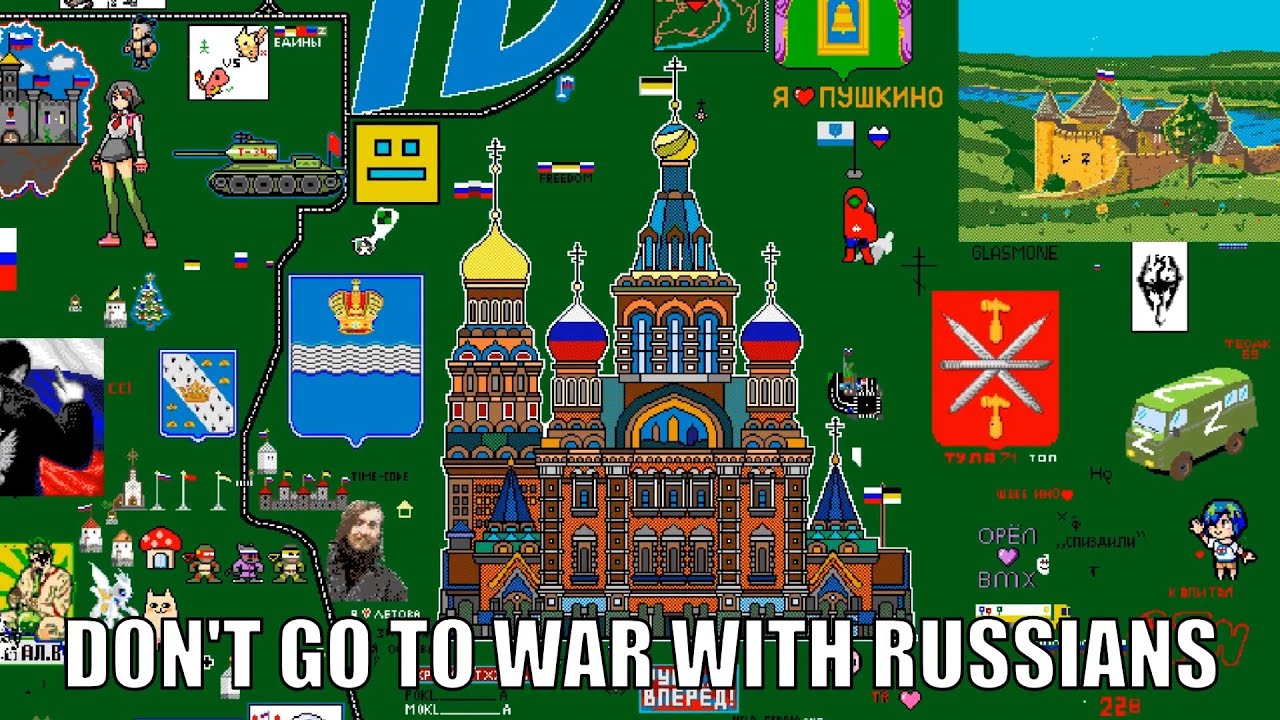 Pixelplanet Russia - Defense of Moscow Timelapse - YouTube