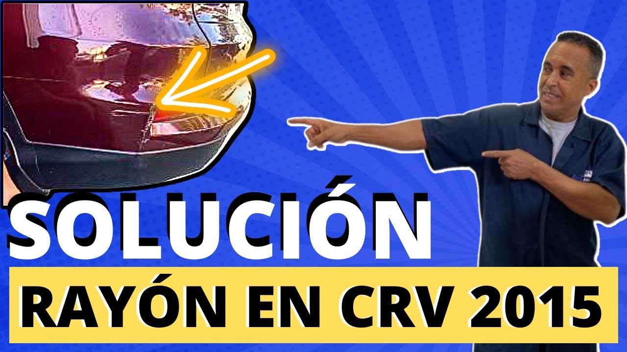 Proceso de pintura, Rayón profundo Honda CRV 2015. - YouTube