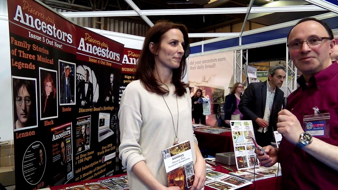 Laura Berry at Who Do You Think You Are show 2016 - YouTube