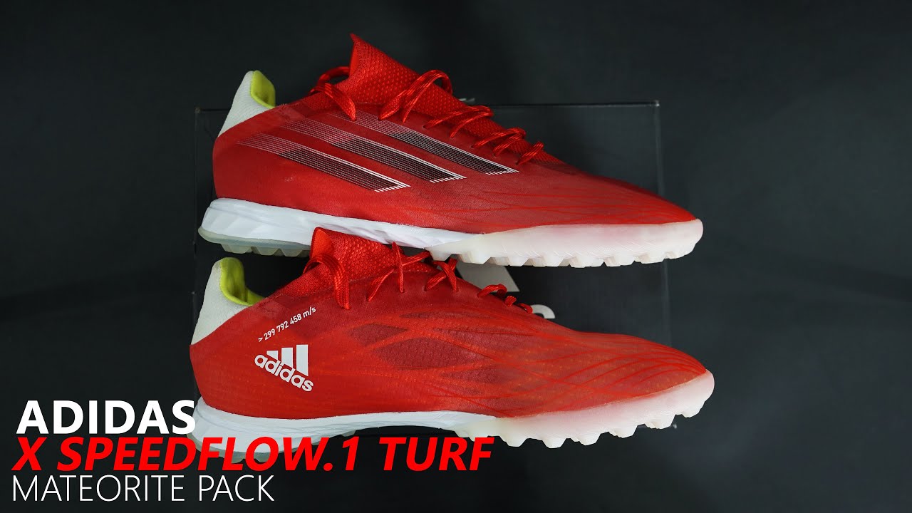 Adidas XspeedFlow.1 Mateorite Pack TF || Unboxing & Testing - YouTube