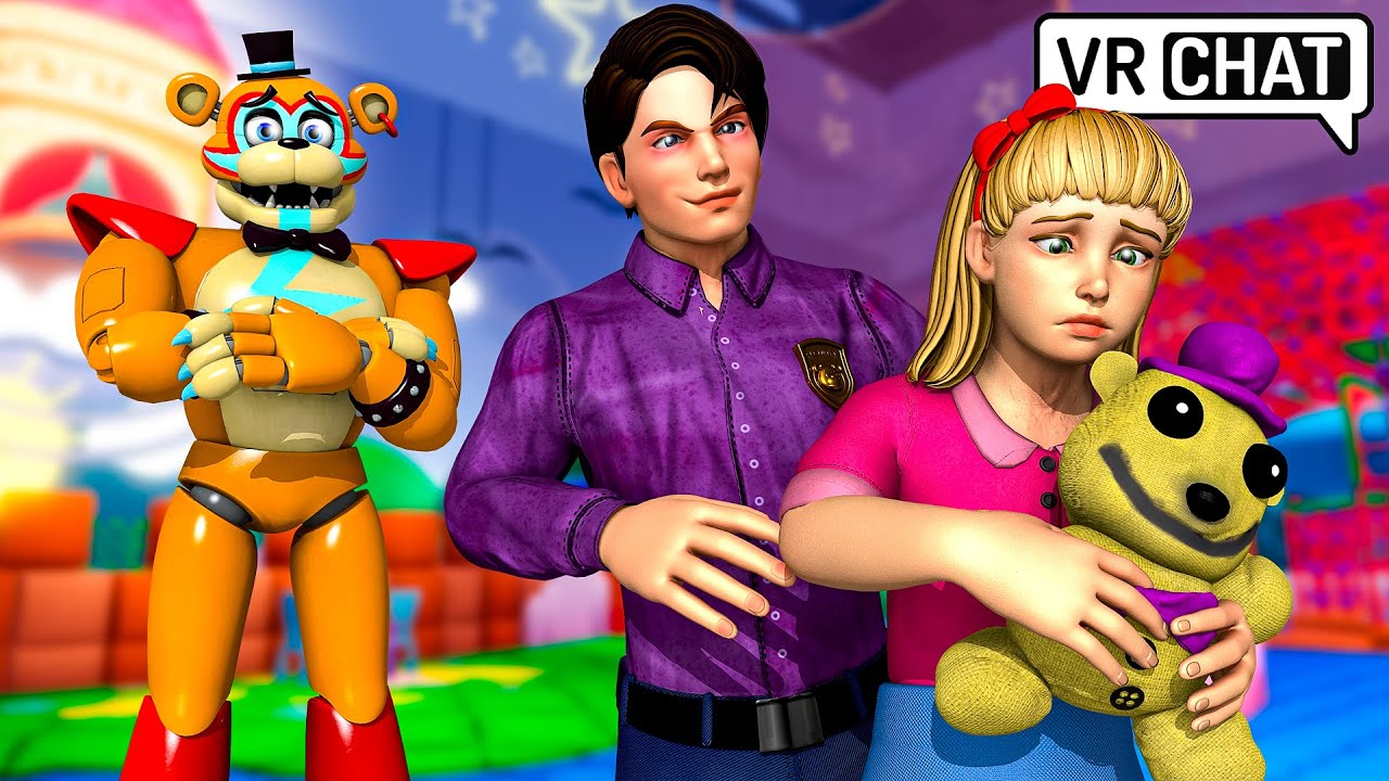 Michael Afton CONFRONTS Elizabeth Afton!? in VRCHAT - YouTube