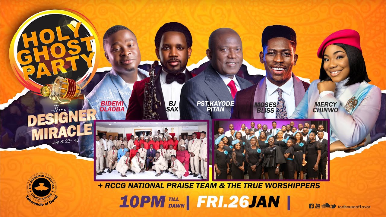 Don't miss The Holy Ghost Party - January 26, 2024! - YouTube