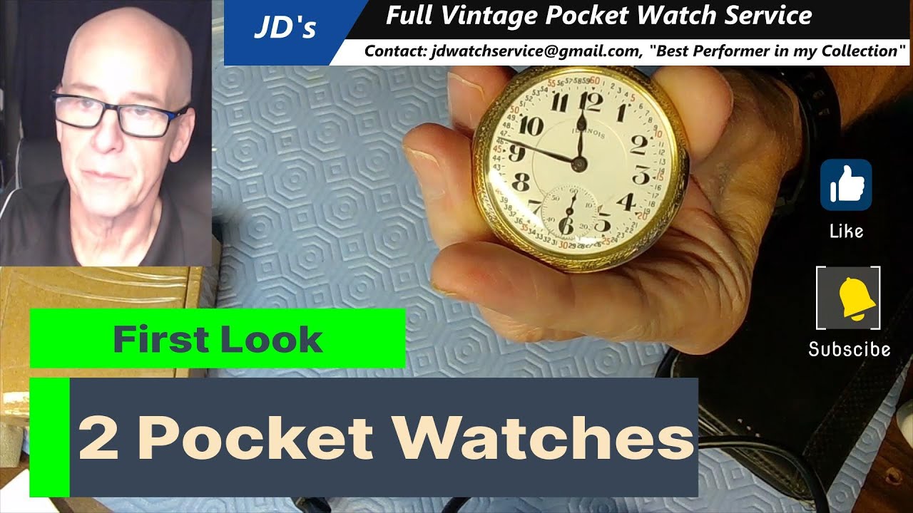 First Look - Two Pocket Watches - YouTube