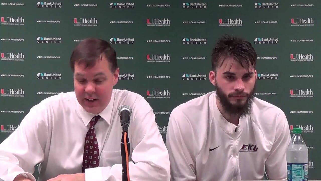 Coach Jeff Neubauer and Timmy Knipp Talk Postgame Versus Miami (Dec 19 ...
