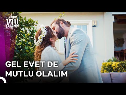 Nejat'ın Suna'ya Sürpriz Evlenme Teklifi!😍 | Benim Tatlı Yalanım