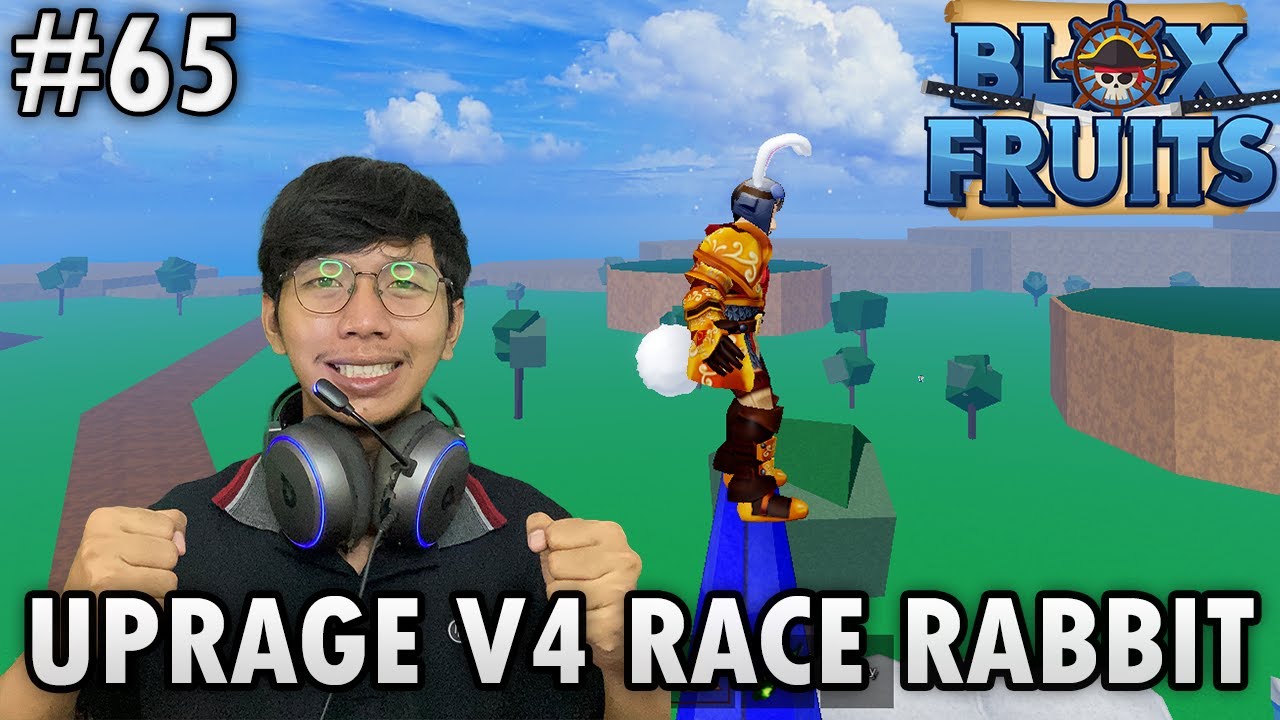 GUA MAU MENGUPRAGE KE V4 RACE RABBIT !!! Blox Fruits Indonesia Part 65 ...