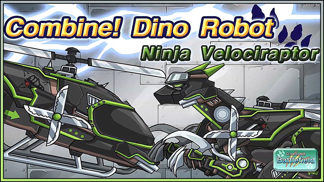 Dino Robot Ninja Velociraptor - Full Game Play - 1080 HD - YouTube