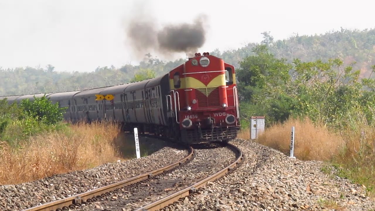 The DIESEL LOCO SHEDS of SOUTH CENTRAL RAILWAY - Indian Railways - YouTube