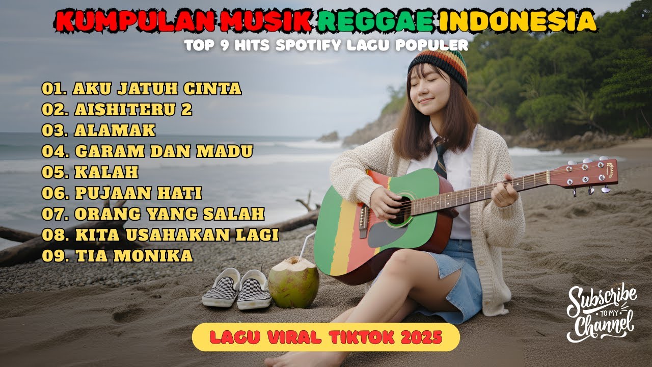 POPULER 🔥🎧 MUSIK REGGAE TOP HITS SPOTIFY INDONESIA FULL ALBUM KUMPULAN ...