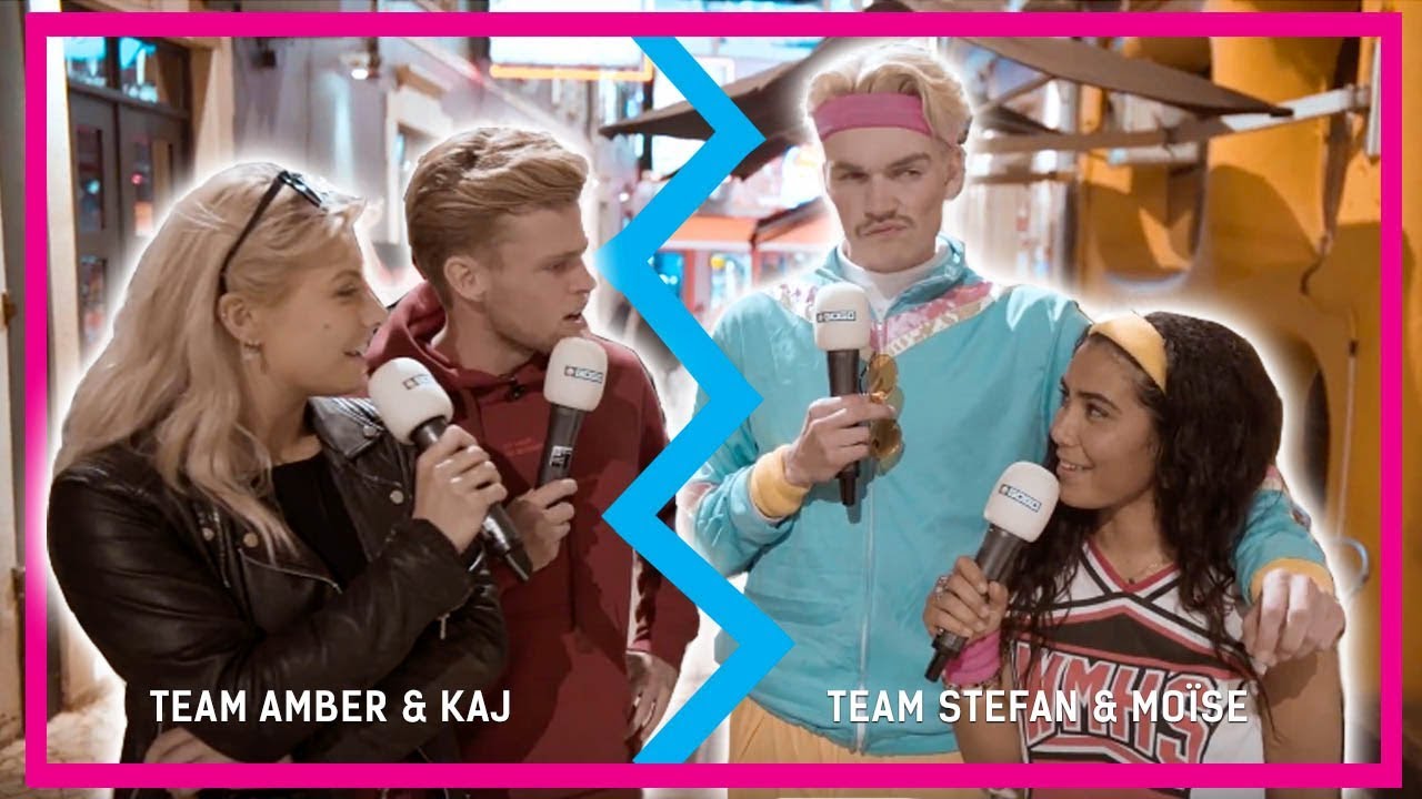 OPTREDEN ZOMERHIT GAAT FOUT! AMBER&KAJ VS STEFAN&MOÏSE | GOGO Reporter ...