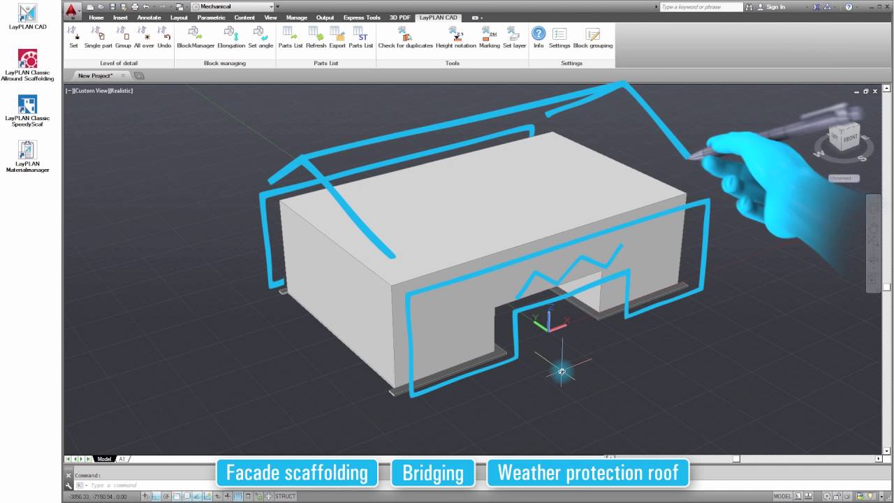 LayPLan CAD - YouTube
