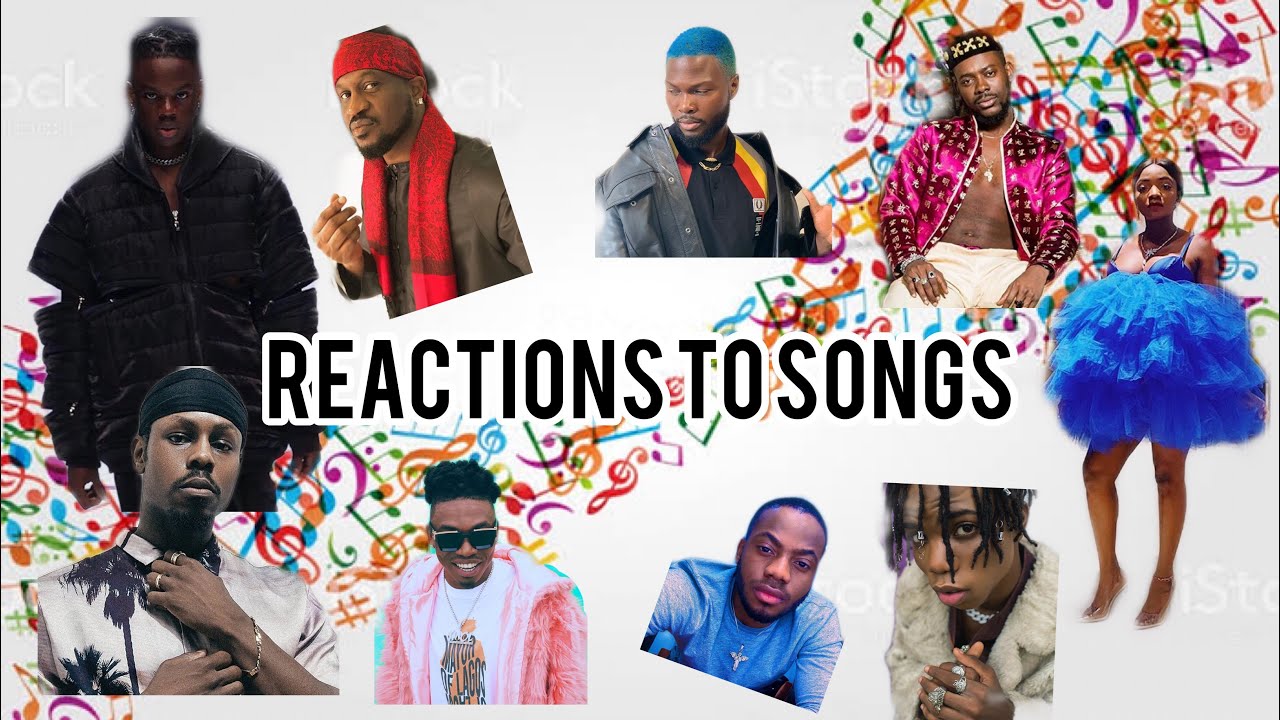 REACTIONS TO SONGS/ARTISTS I LOVE - YouTube