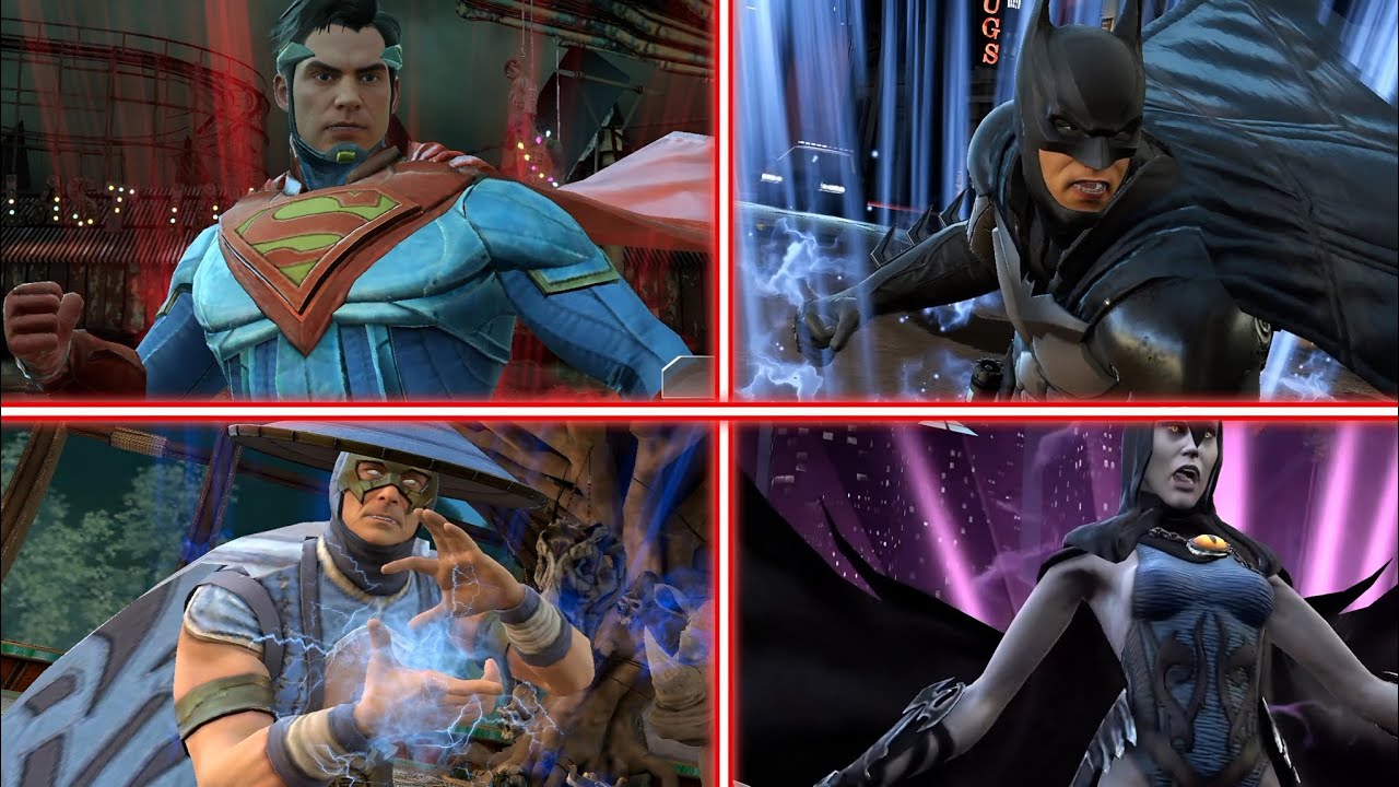Injustice 2 All Super Moves All Characters - (4K 60FPS) - YouTube