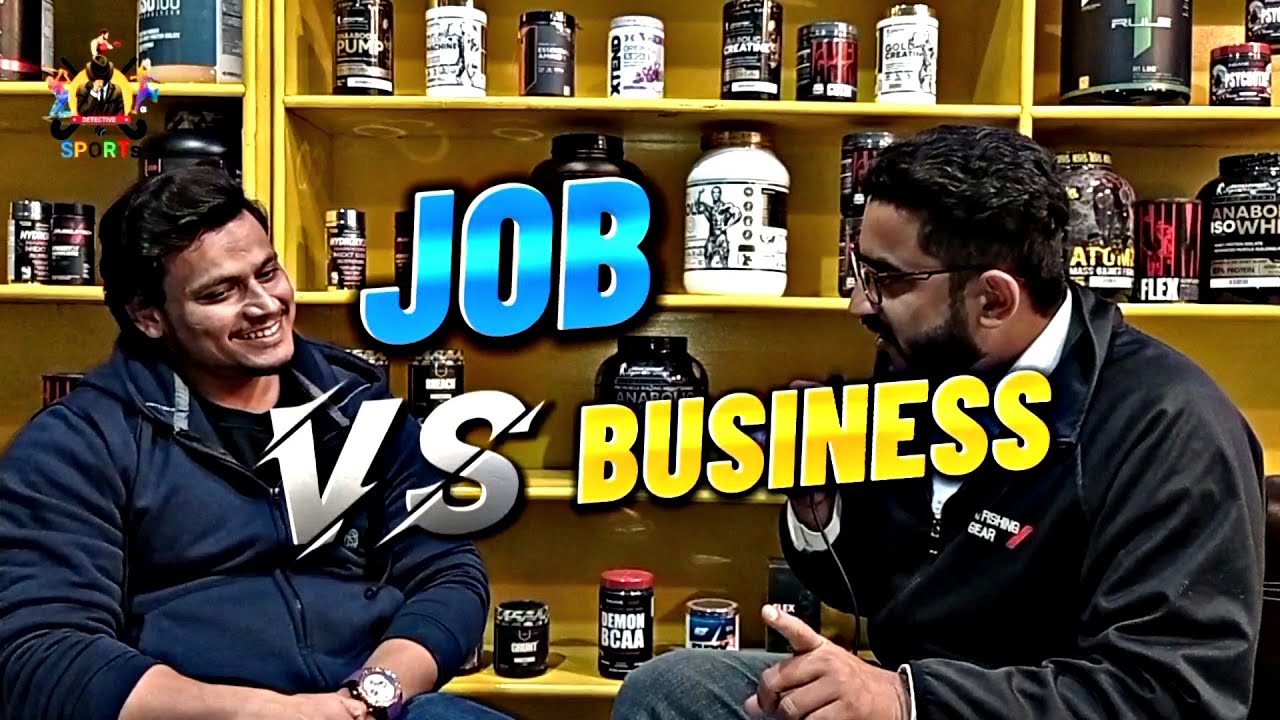 Job Vs Business ft Bodybuilder Usman Saeed | Maan Nutrition | Sports ...