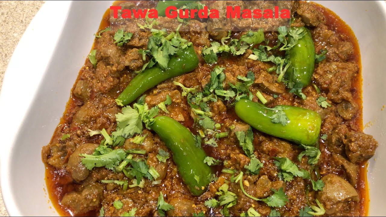 Tawa Gurda Masala Recipe | Hanif Ka Channel - YouTube