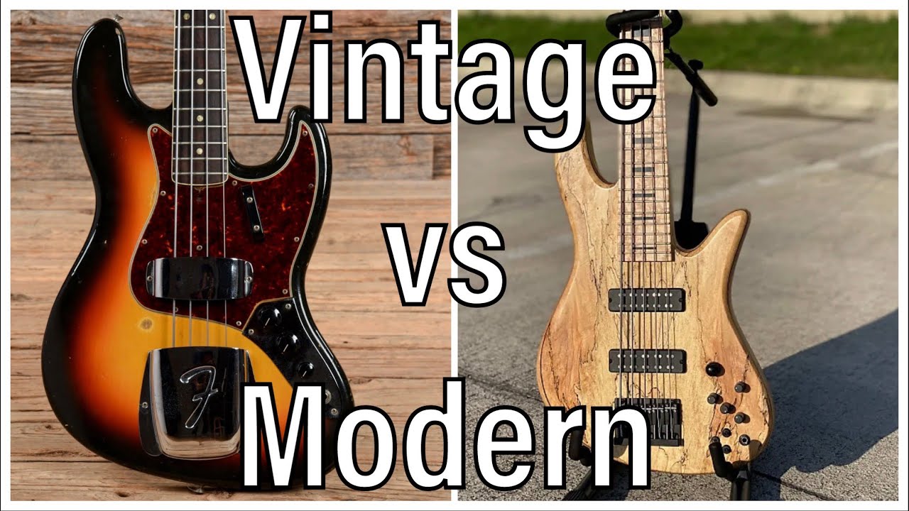 Vintage Fender Bass vs Modern Fodera Bass | Tone Review - YouTube
