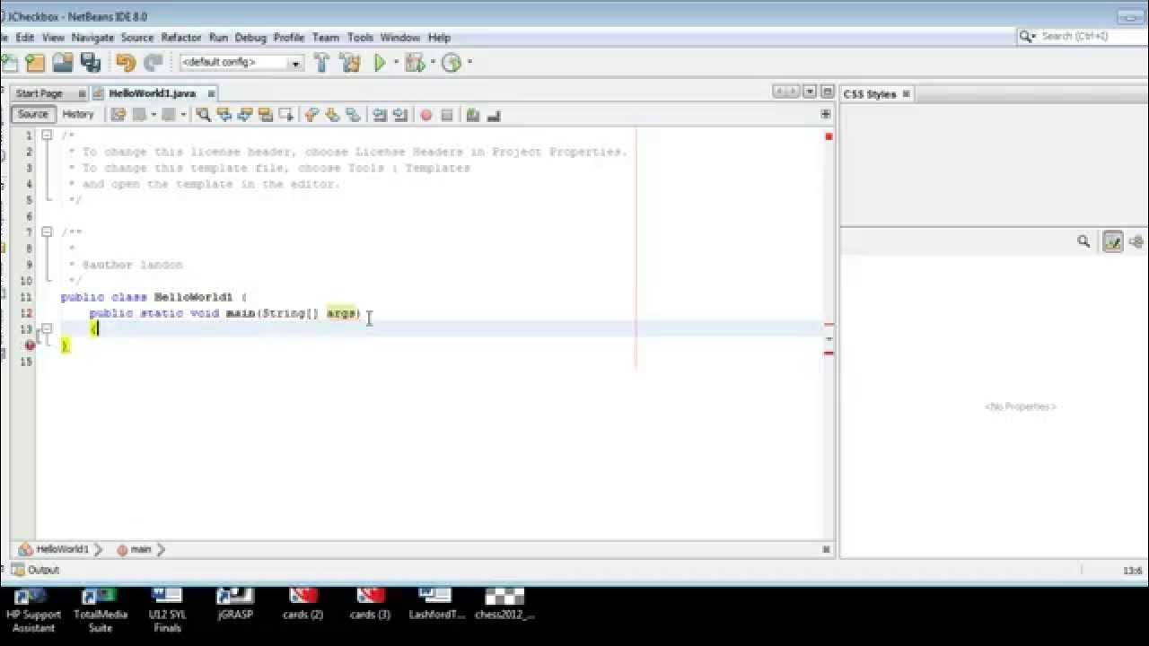 Java Beginners Tutorial#1 - Hello World!!! - YouTube