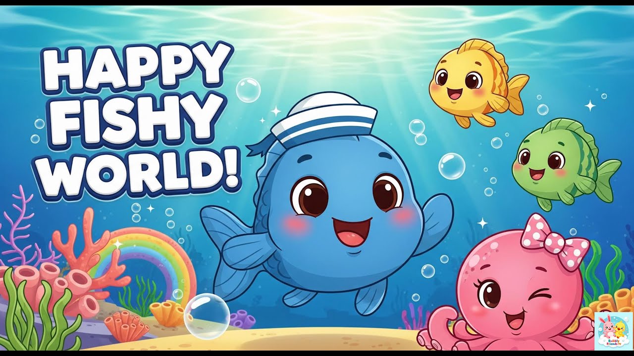 Happy Fishy World – Let’s Swim and Sing! 🐠💦 - YouTube