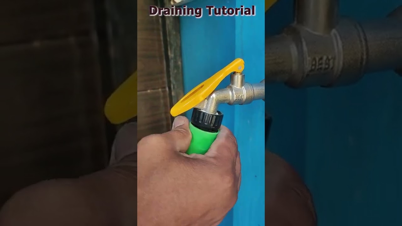 Kuya Lito - Water Change Pipe (for Refilling and Draining) - YouTube