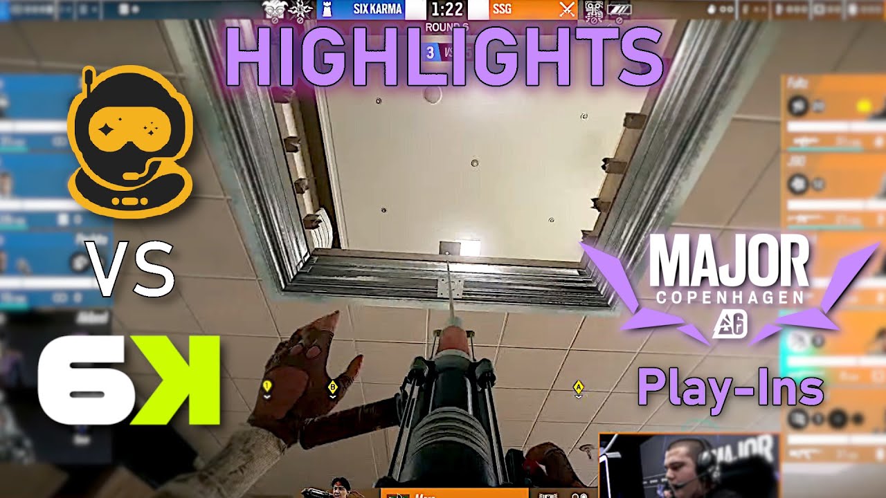 GREAT GAME! Spacestation vs Six Karma - HIGHLIGHTS - Play-Ins ...