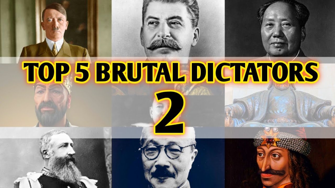 Top 5 Most Brutal Dictators In History Part 2 l Dictators Who Ruled ...