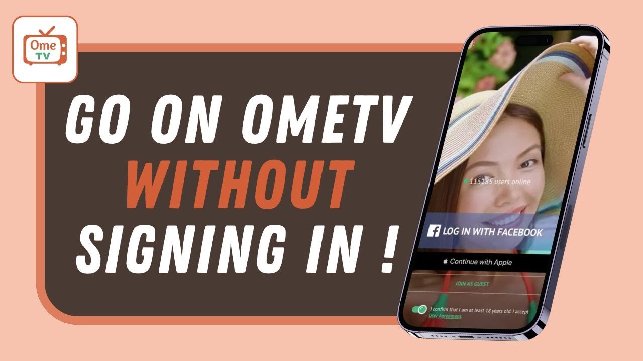 How to Go on OmeTV Without Signing In ! - YouTube