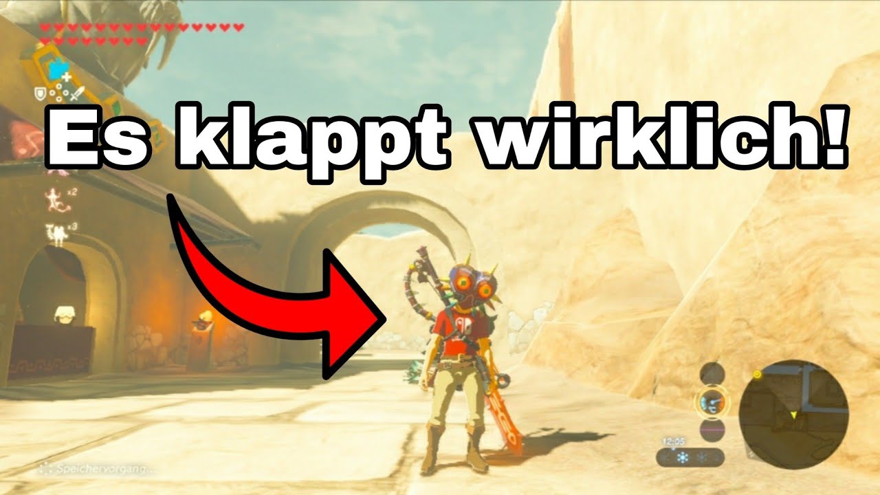 So kommt man als Mann in die Gerudo Stadt! [Zelda breath of the Wild ...