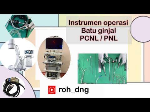 Operasi batu ginjal PCNL/ PNL || instrumen operasi - YouTube