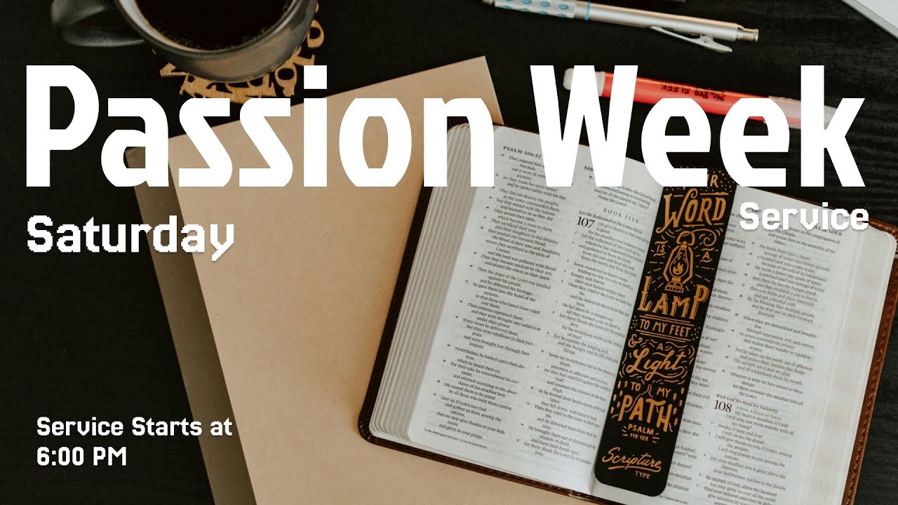 🔴 Live | Passion Week Service (Saturday) | Grace Ministries Bilaspur ...