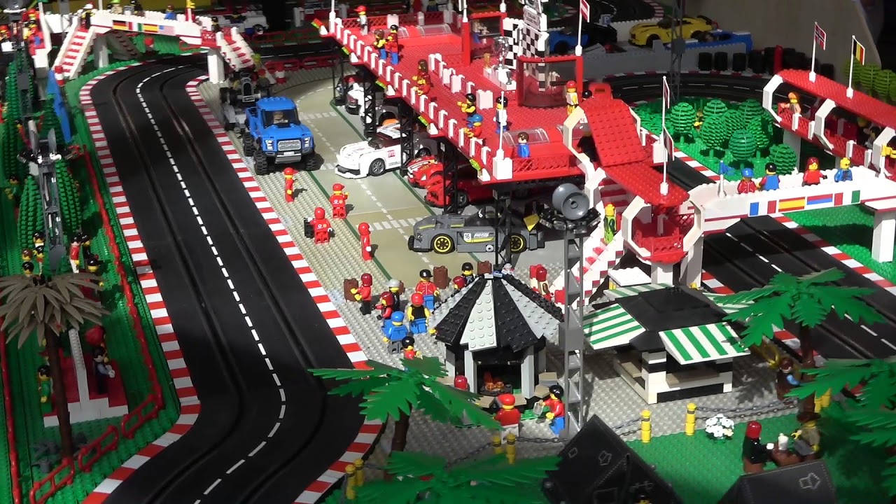 LEGO Carrera Slotcar Bahn: Abgefahren! - YouTube
