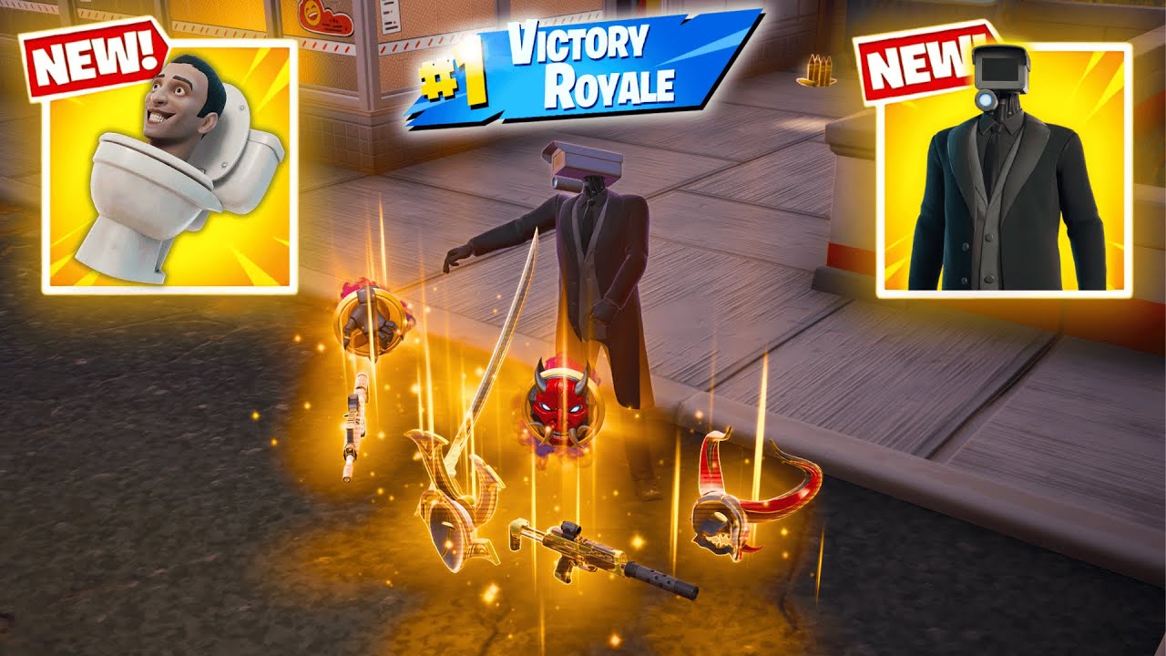 PLUNGERMAN vs 3 NEW MEDALLIONS & MYTHIC’S CHALLENGE (NEW!!! Fortnite ...