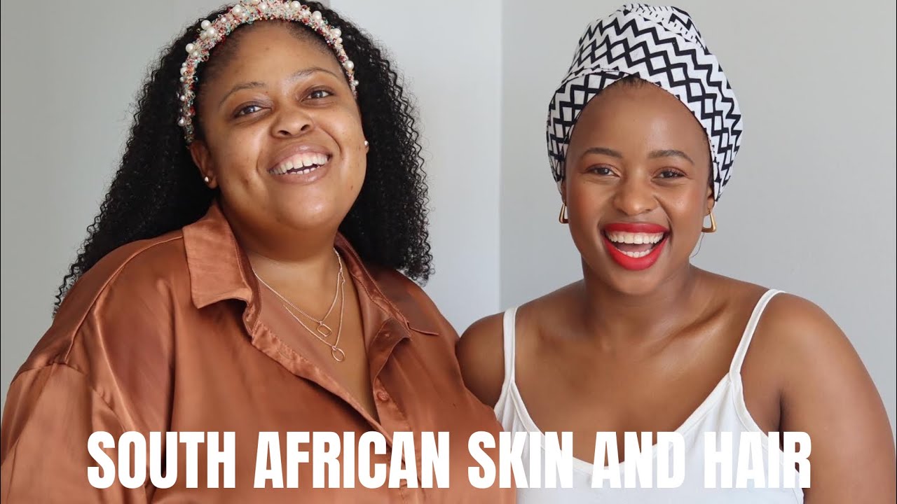 SKIN AND HAIR WITH SIZA | DRY SKIN + NATURAL HAIR AND WEAVE CARE - YouTube