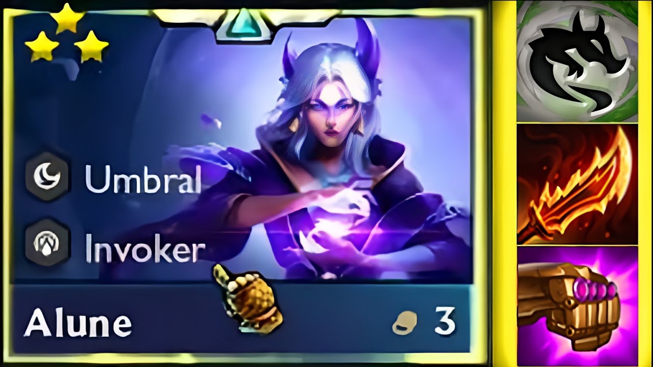 Dragon control of the arena Alune 3 star 5 Dragonlord tft set 11 - YouTube