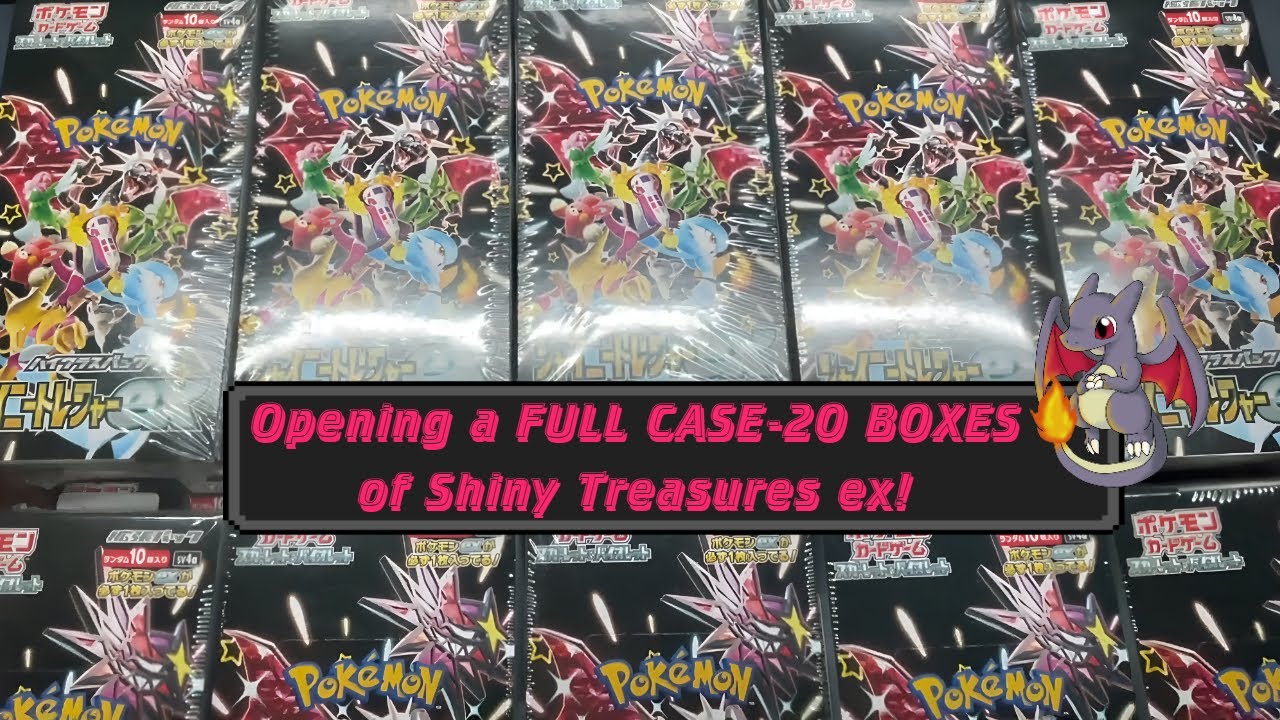 GOING THE DISTANCE Opening a Full Case(20 Boxes) of Pokémon Shiny ...