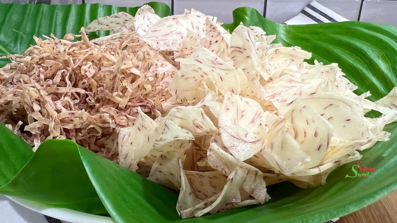 How To Make Taro Chips Quick Easy & Super Crunchy, I Make It Every Week ...