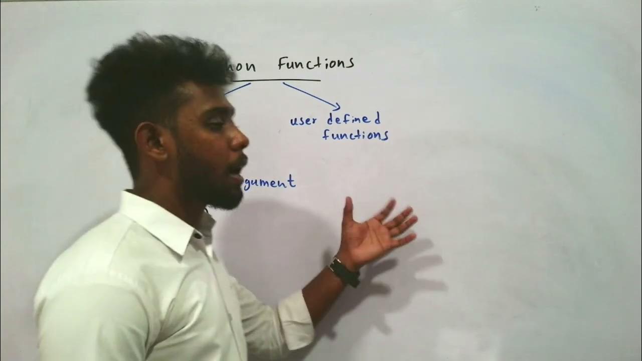 Advanced Level ICT - Python Functions || උසස් පෙළ ICT - පයිතන් ශ්‍රිත - YouTube