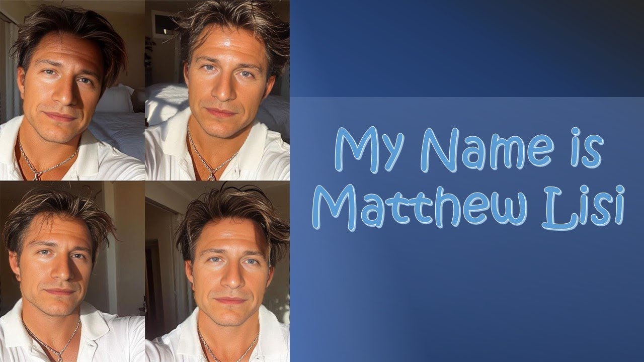 My Name is Matthew Lisi - YouTube