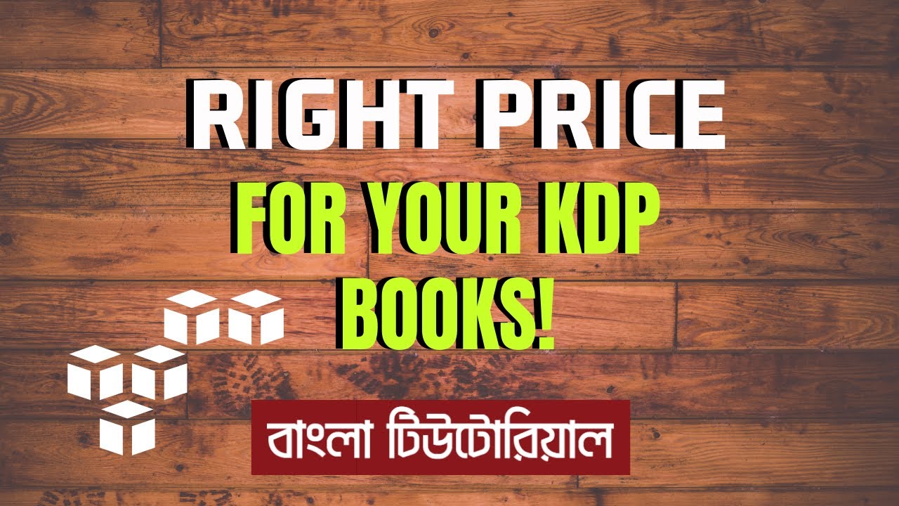 How to Set Right Price For Your Books on KDP | Self Publishing Business ...
