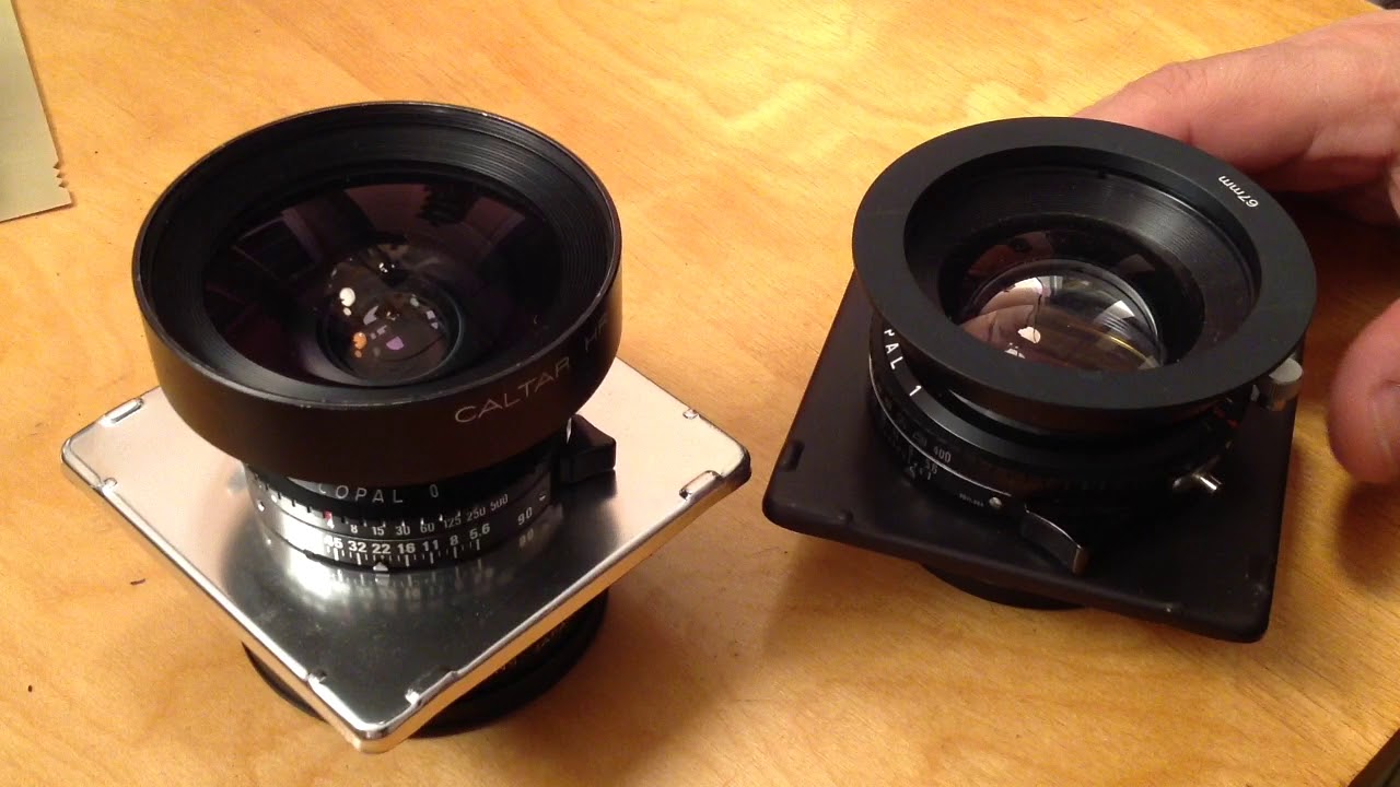 Large Format Minimal Lens and Kit Part 2 - YouTube