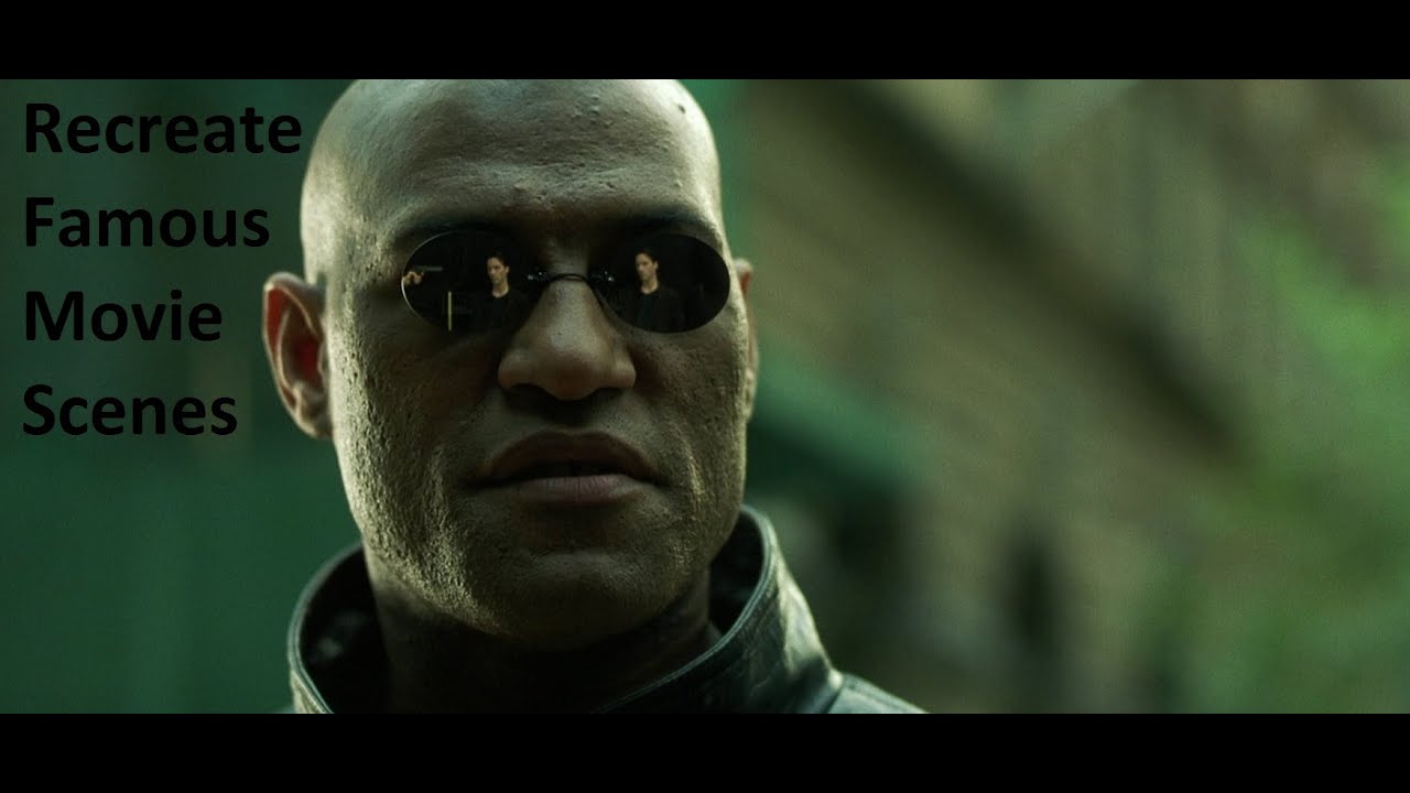 Trying To Recreate Famous Movie Scenes - YouTube