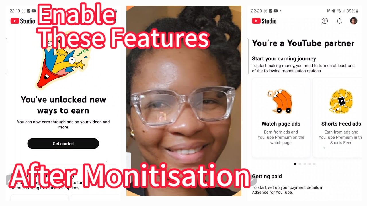 HOW TO ENABLE YOUTUBE DOLLAR SIGN AFTER MONITISATION| SUPPER THANKS AND ...